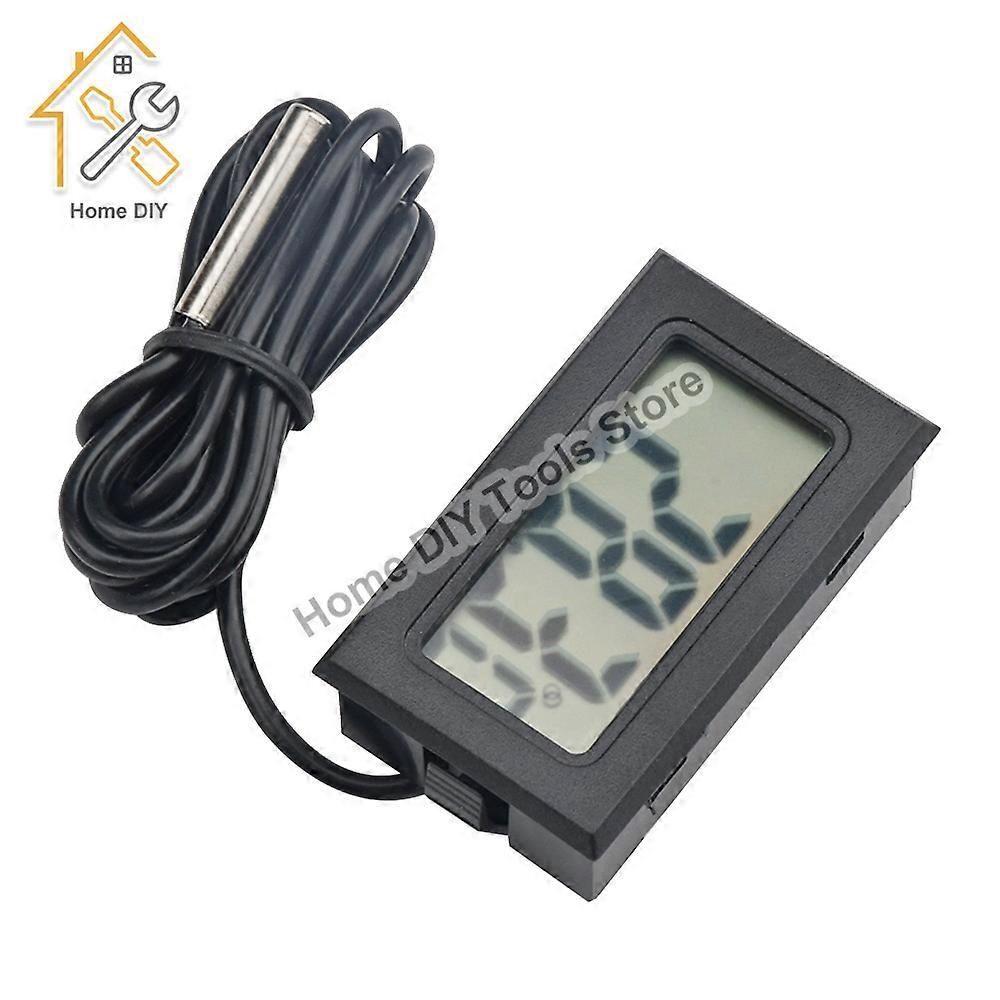 FY-10 Mini LCD Digital Thermometer Aquarium Car Water Bath Temperature ...