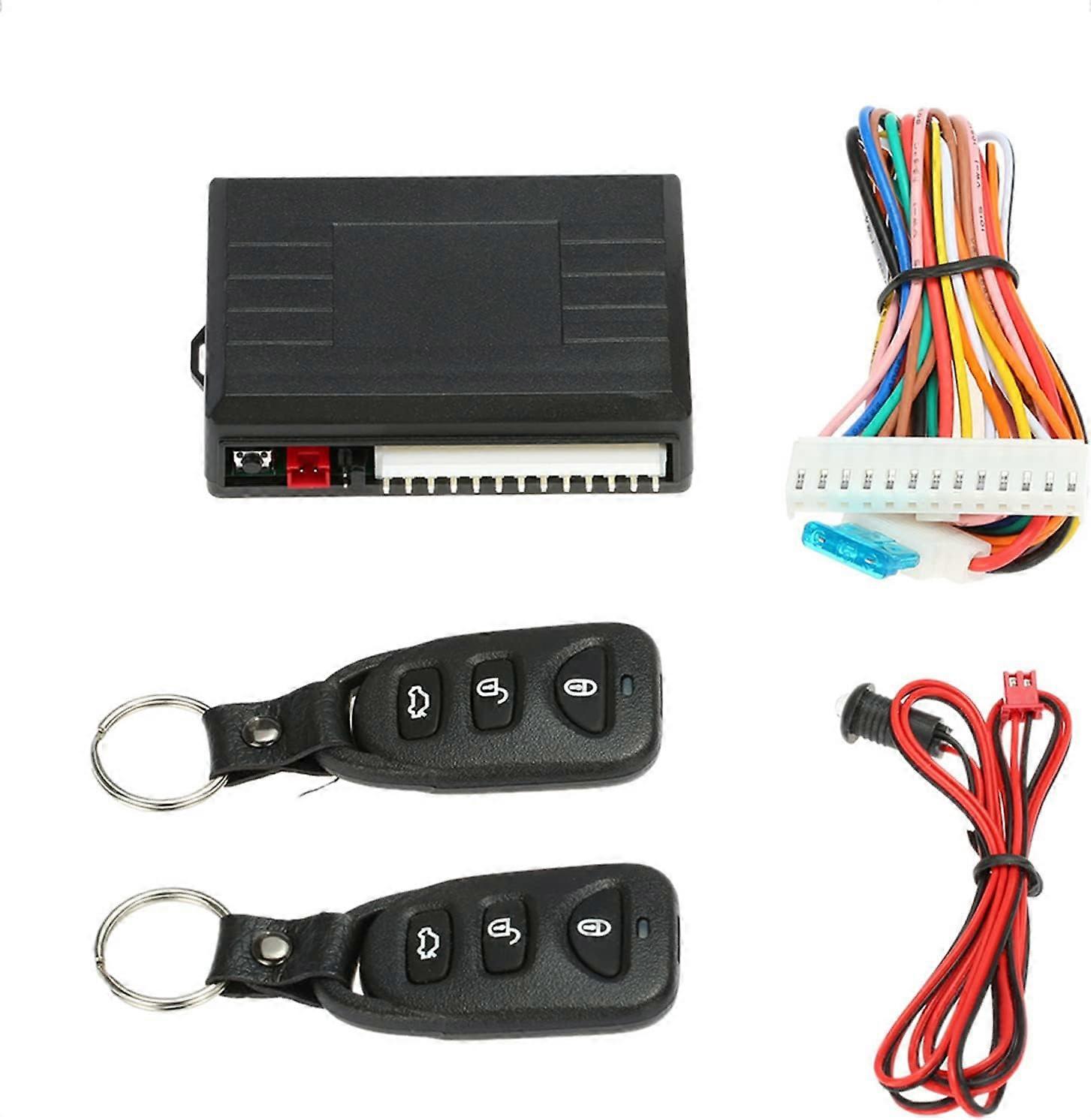 Car Central Locking, Universal Central Remote Control Box Kit, Keyless ...