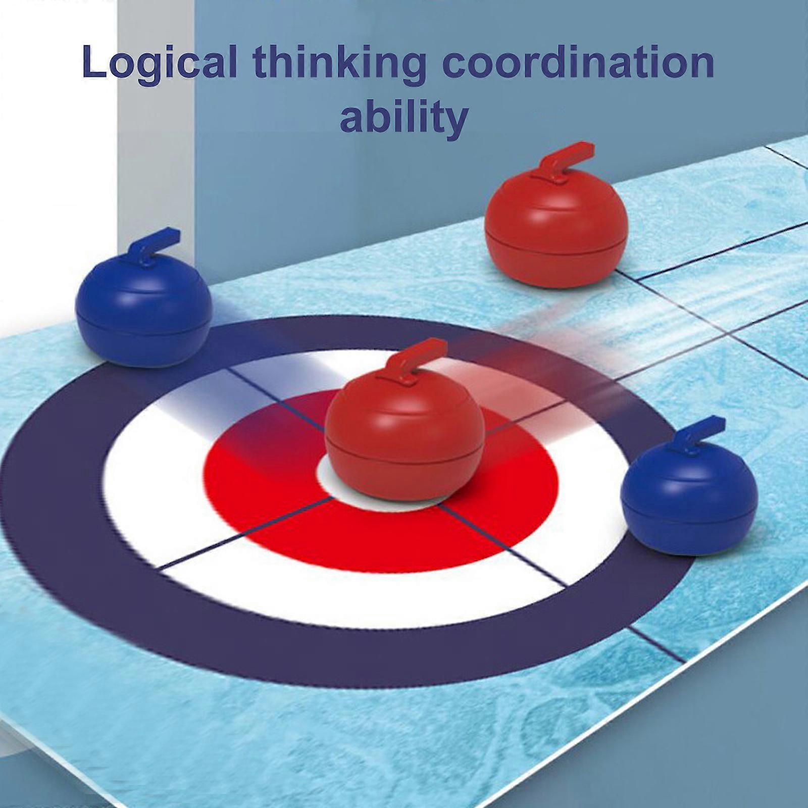 Hot sale-Creative table game toys curling ball Table indoor leisure ...