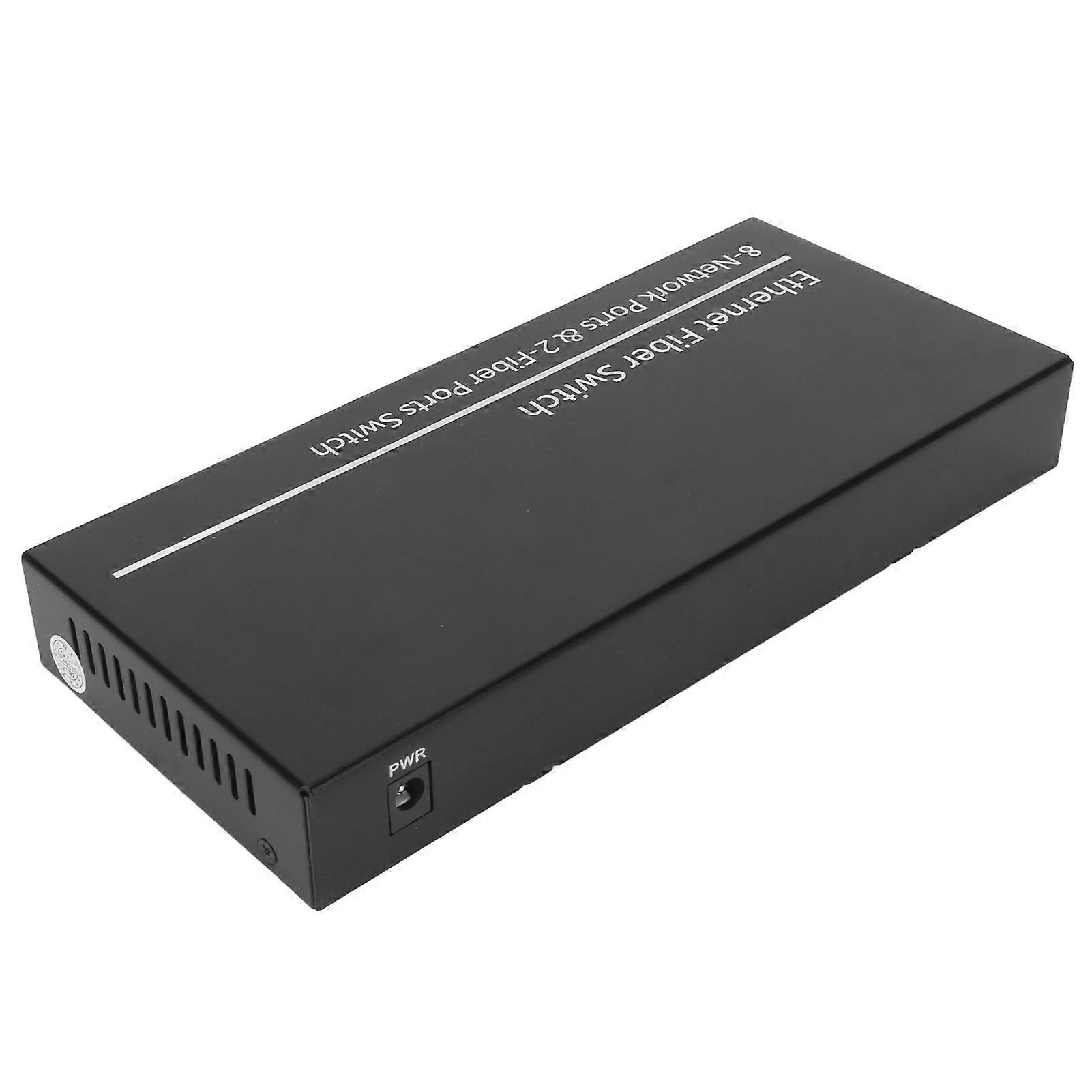 Ethernet Fiber Switch 2 Optical Port 8 Electrical Port Up To 120km RJ45 ...