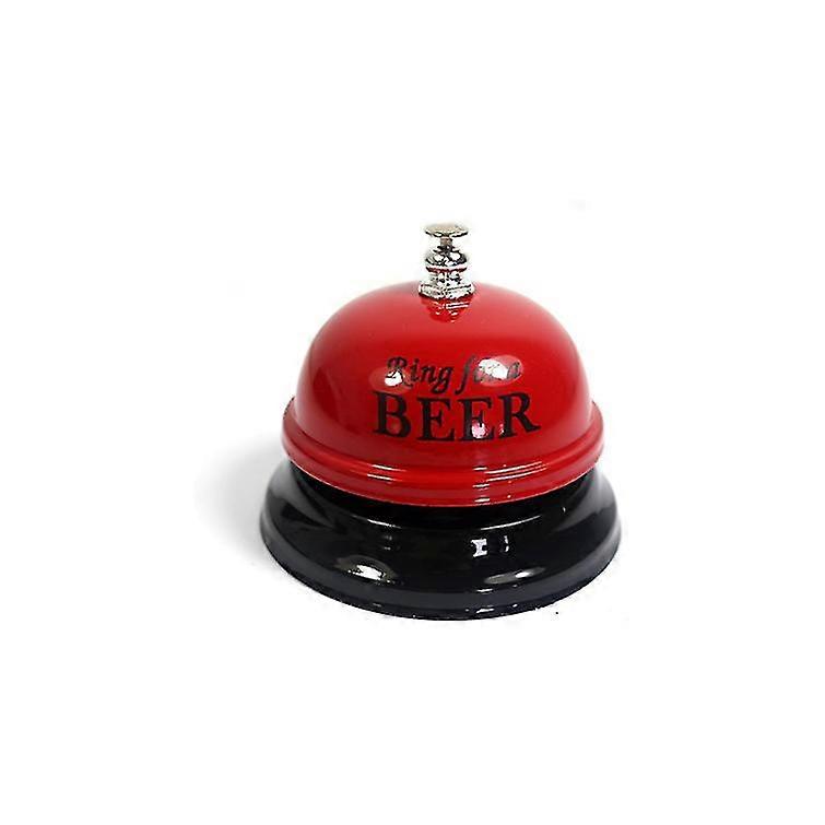 Novelty Red Ring Bell Ring for a Beer Desk Bell Hens Night Call Bell ...