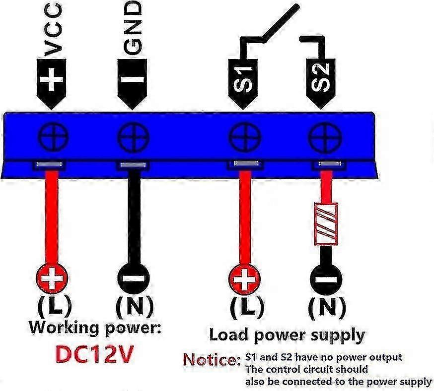 12v Time Relay 12 Volt Timer Relay Outdoor 10a Digital Tail-off Relay ...