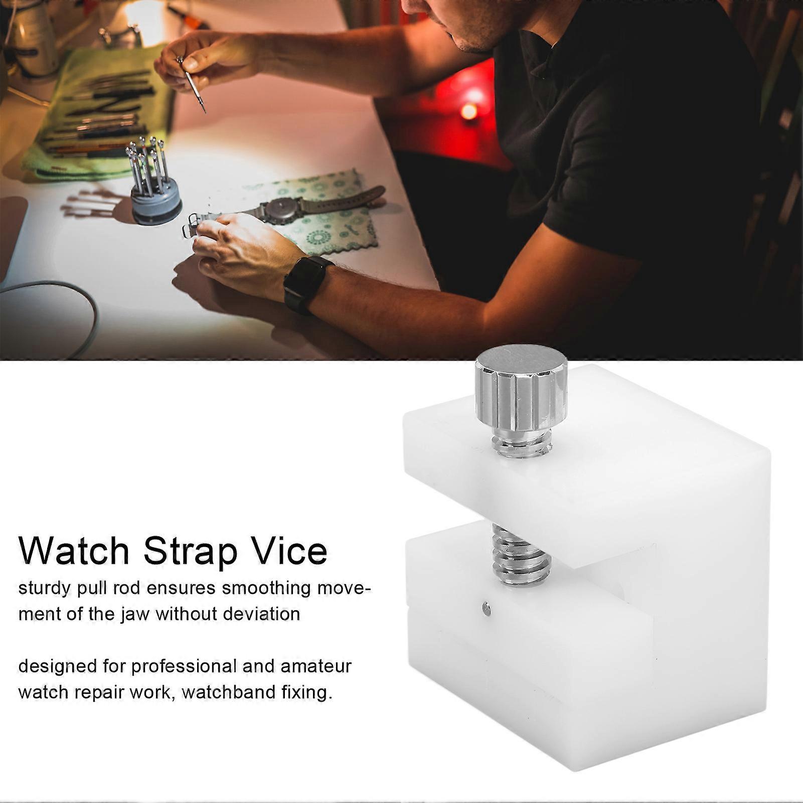 Watch Band Holding Vise Adjustable Watch Strap Holder Watch Repair Tool ...