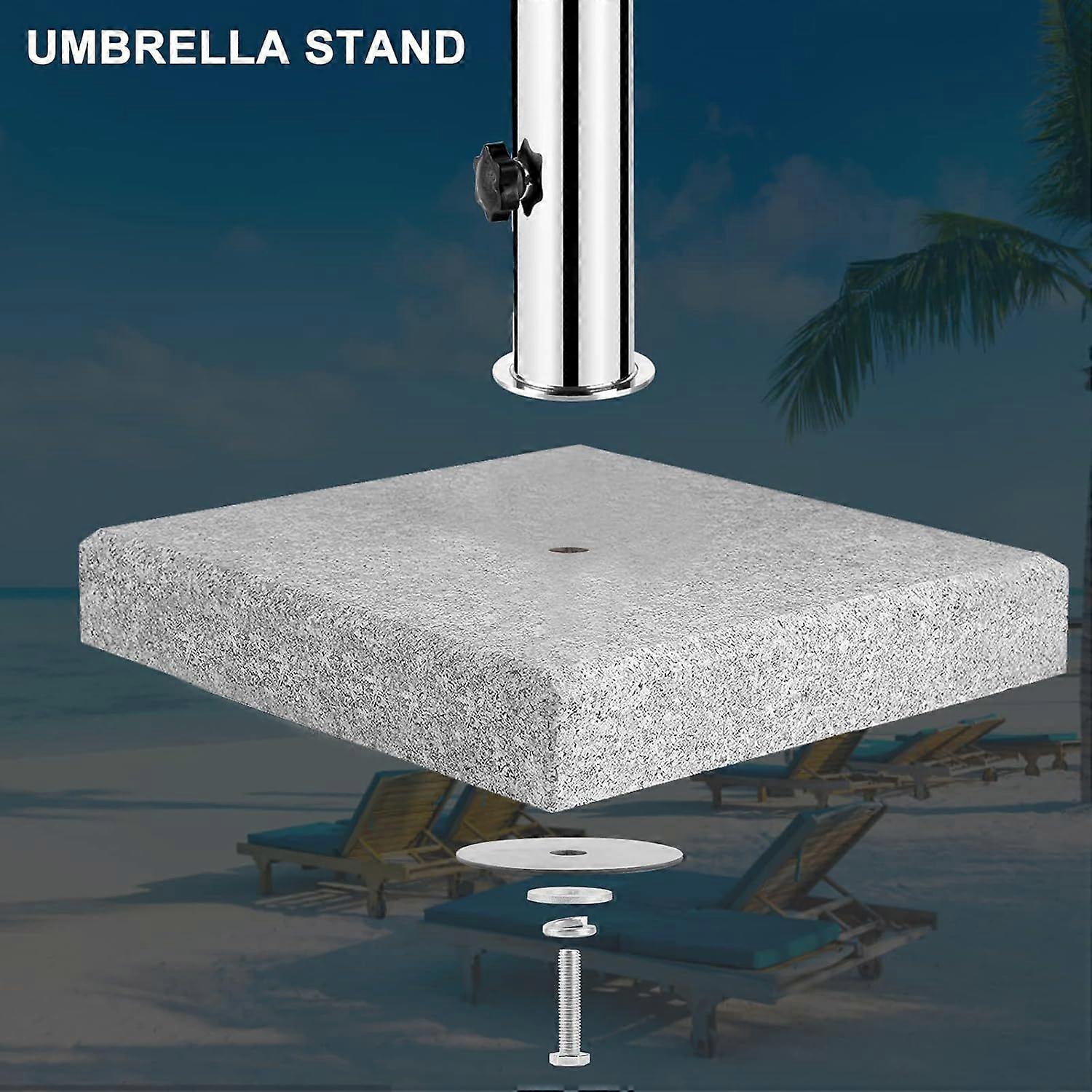 Parasol Base, Parasol Fixing Bracket 50 in Stainless Steel, Accessories ...