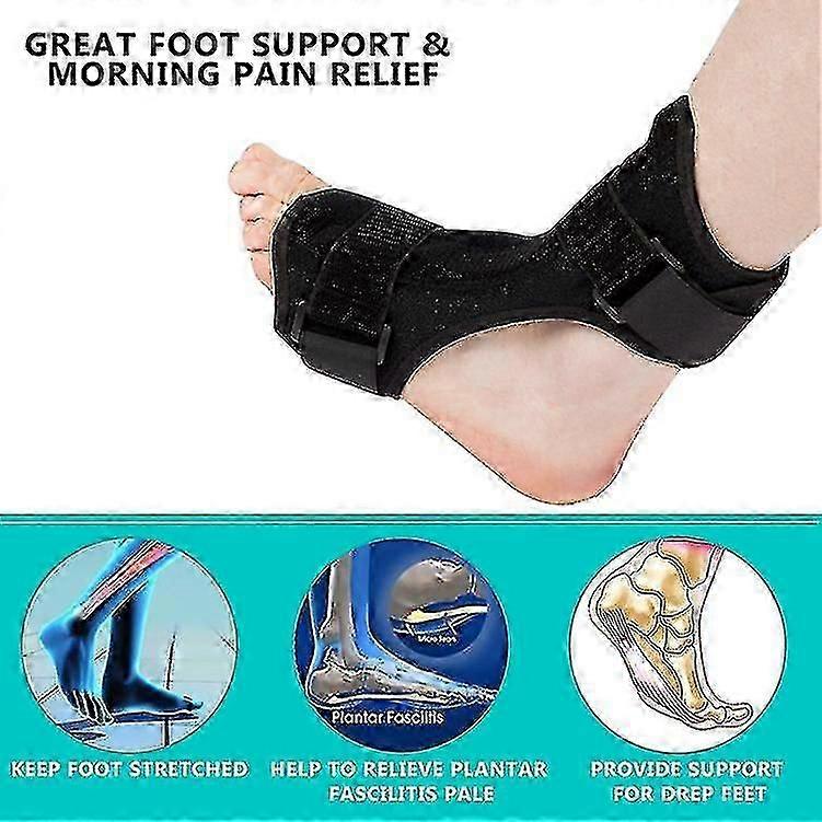 Adjustable Foot Drop Brace Ankle Foot Orthosis Support | Fruugo UK