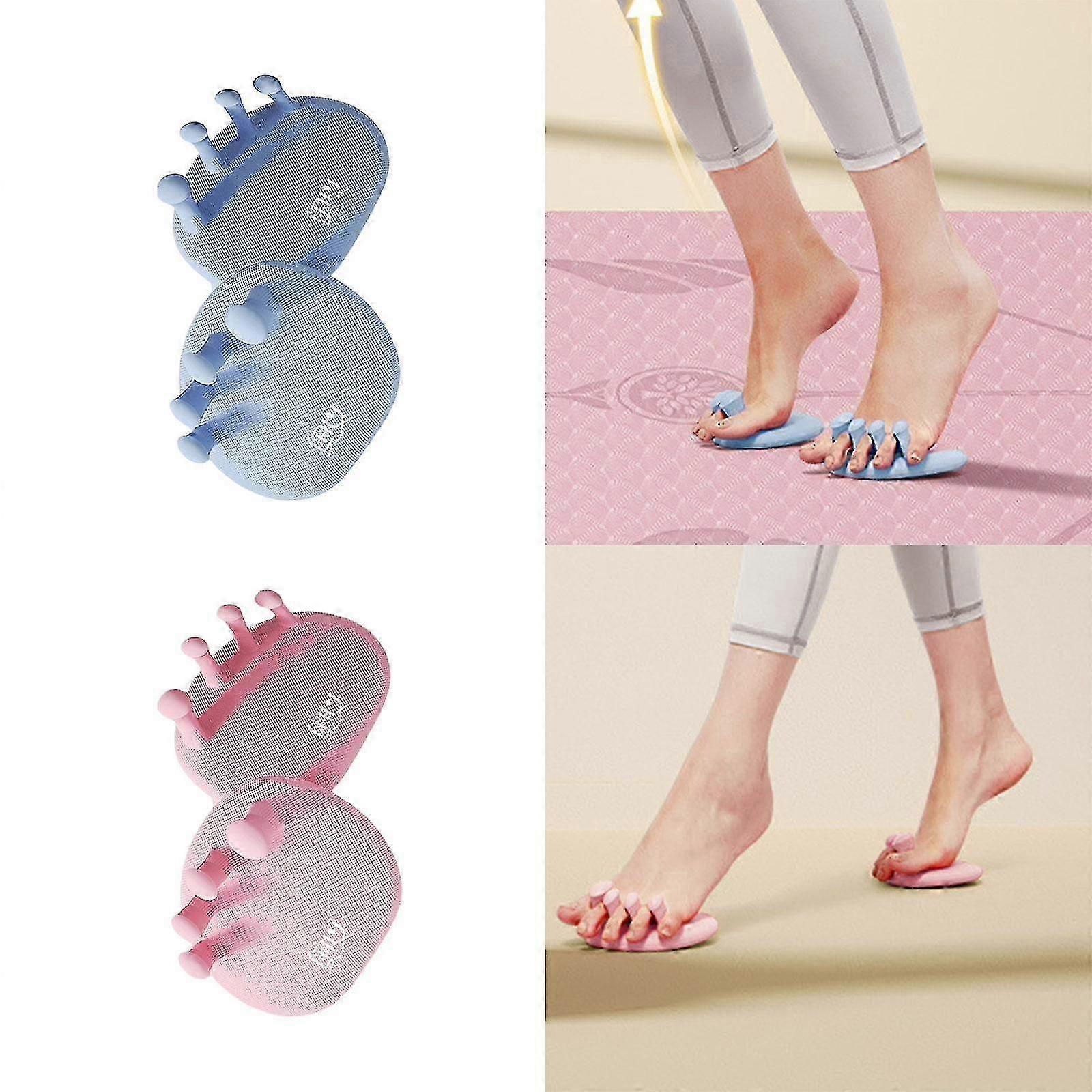 Soft Toe Separators Fitness Improve Legs Shape Home Toe Spacers Arch ...