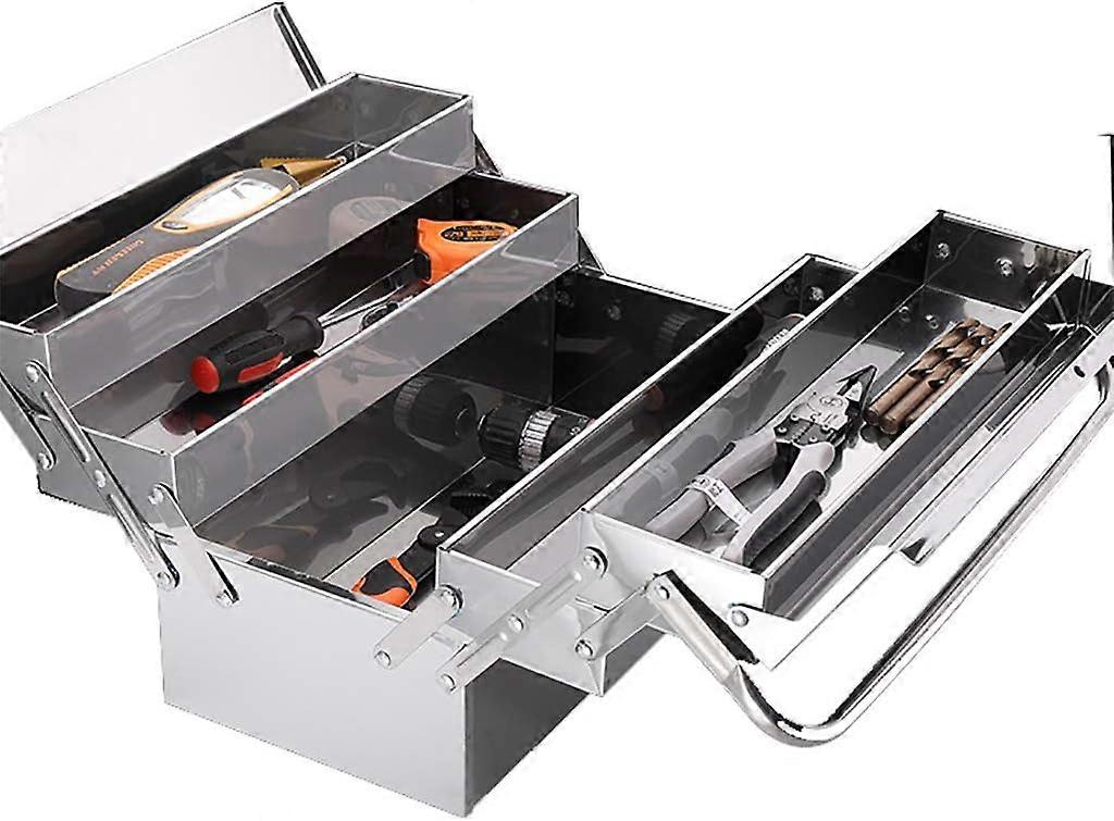 Stainless Steel Cantilever Metal Tool Box Cabinet | Lockable storage ...