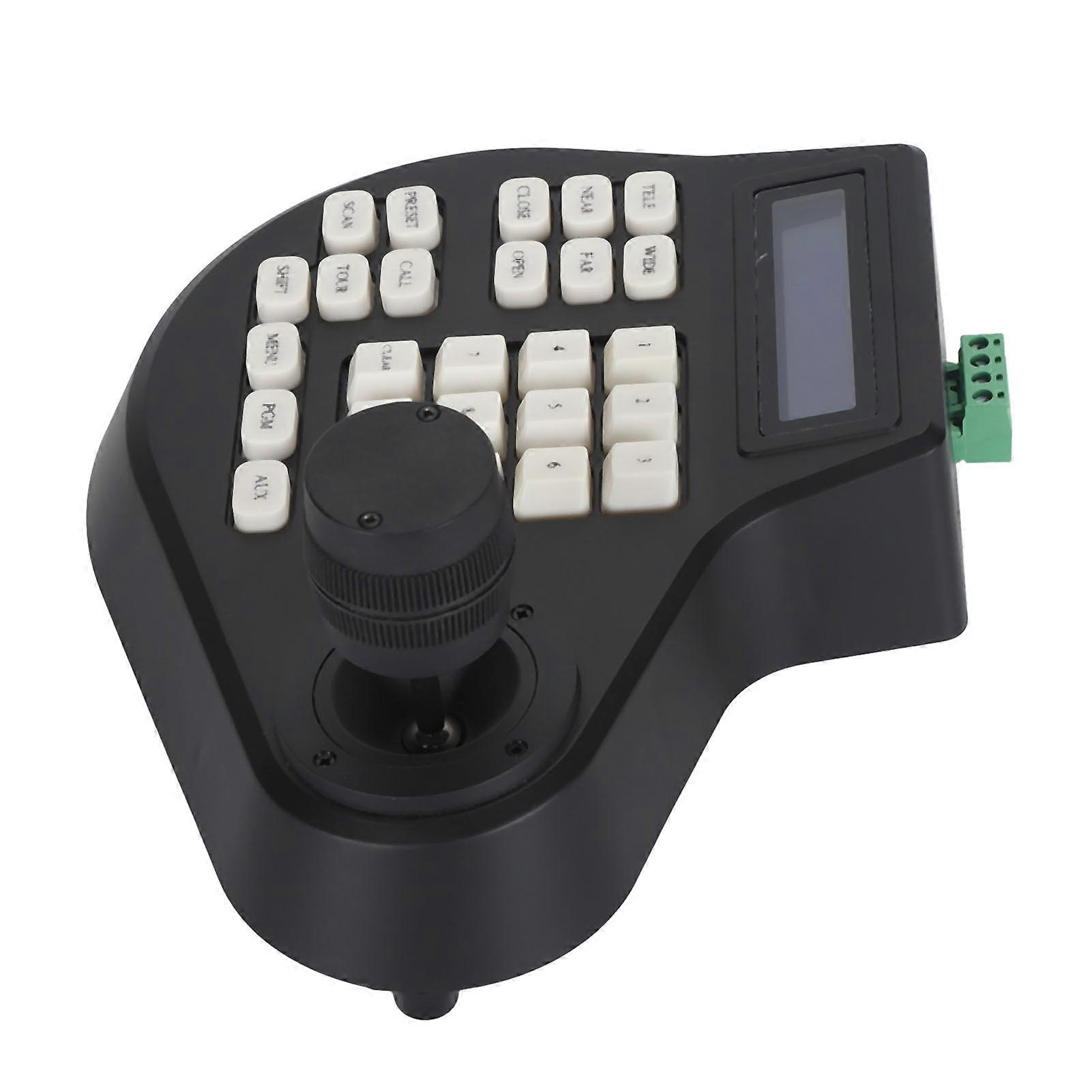 Analog PTZ Controller RS485 Bus Flexible Operation PTZ Camera Keyboard with 3D Joystick for ...