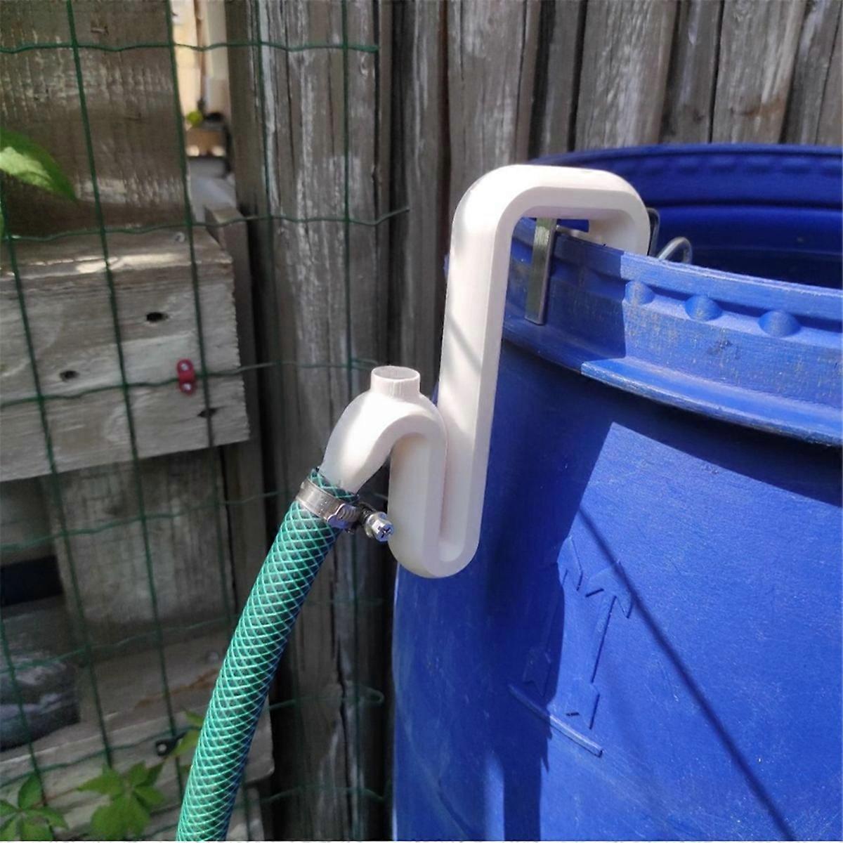 Rain Barrels Overflow Pipe with Downspout Overflow Pipe Bucket No-Drill ...