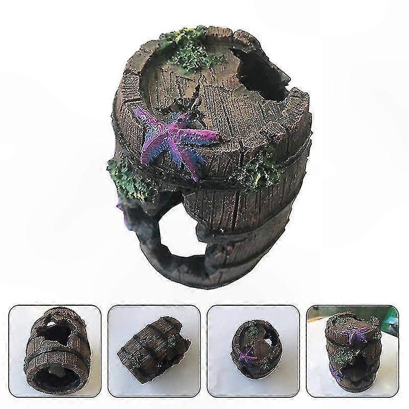 Single Aquarium Hideout Decor for Fish Tanks | Fruugo UK