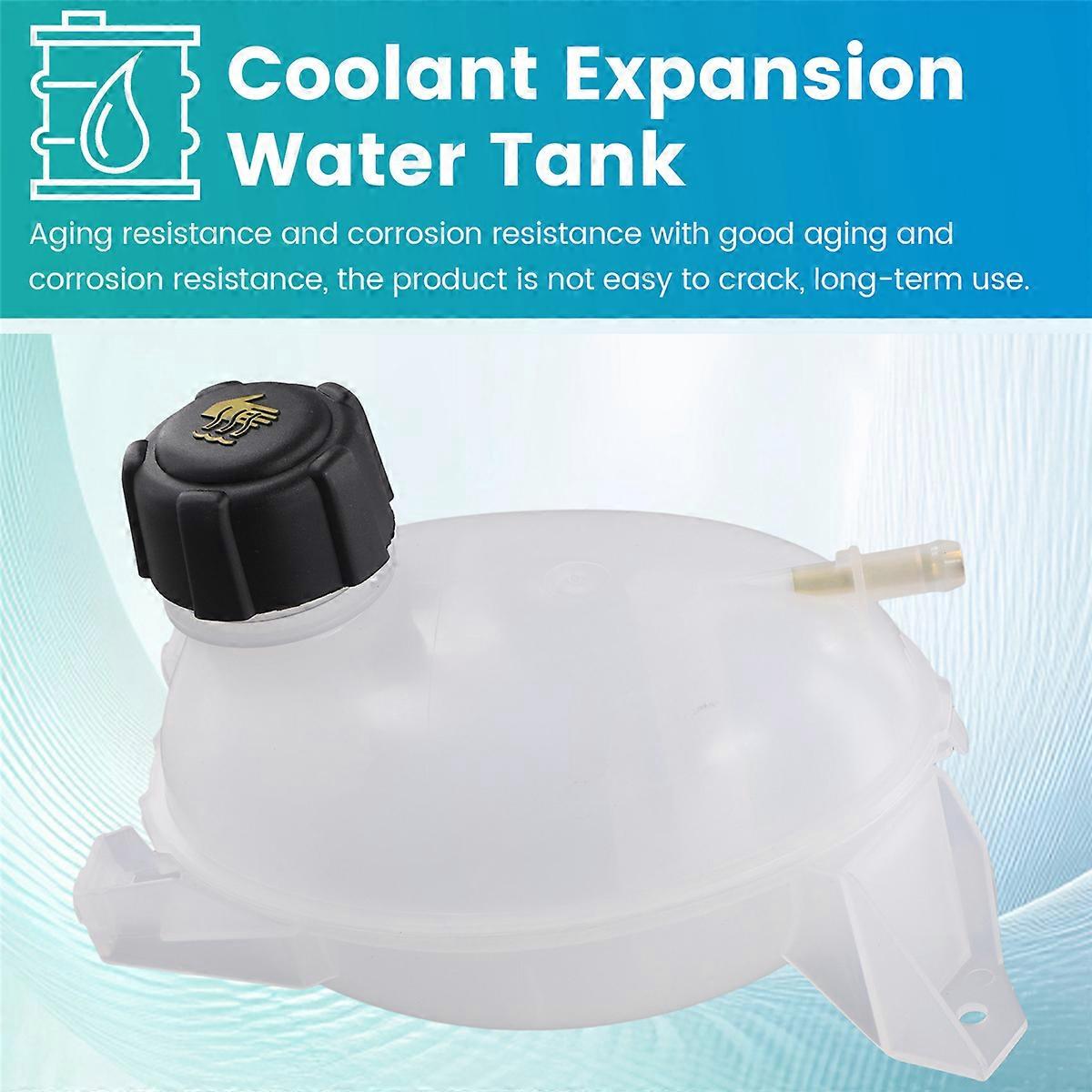217104354R Coolant Expansion Water Tank with Cap for Renault Clio MK4 ...