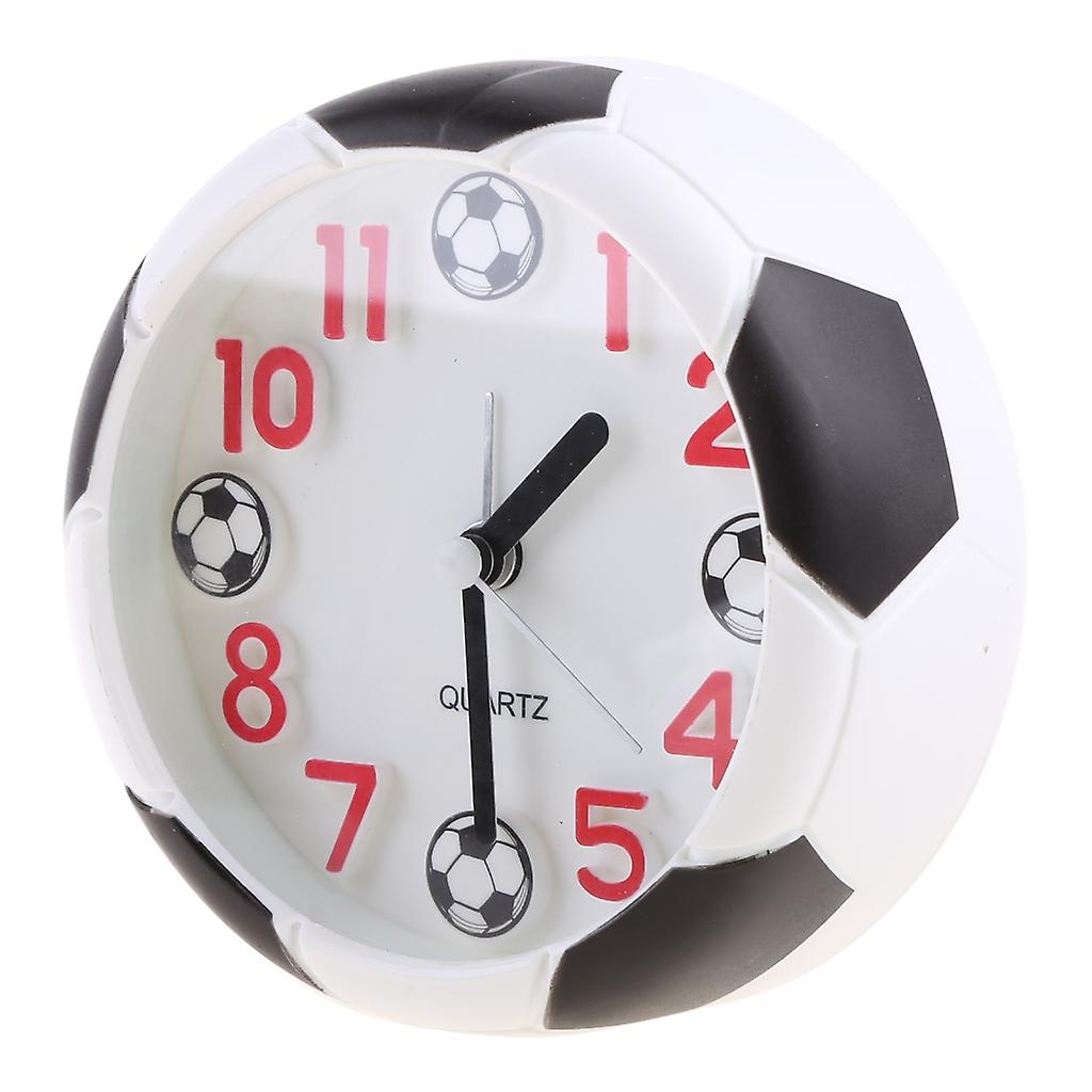 Desktop Soccer Ball Alarm Clock Decor Football Shaped Alarm Clock For ...
