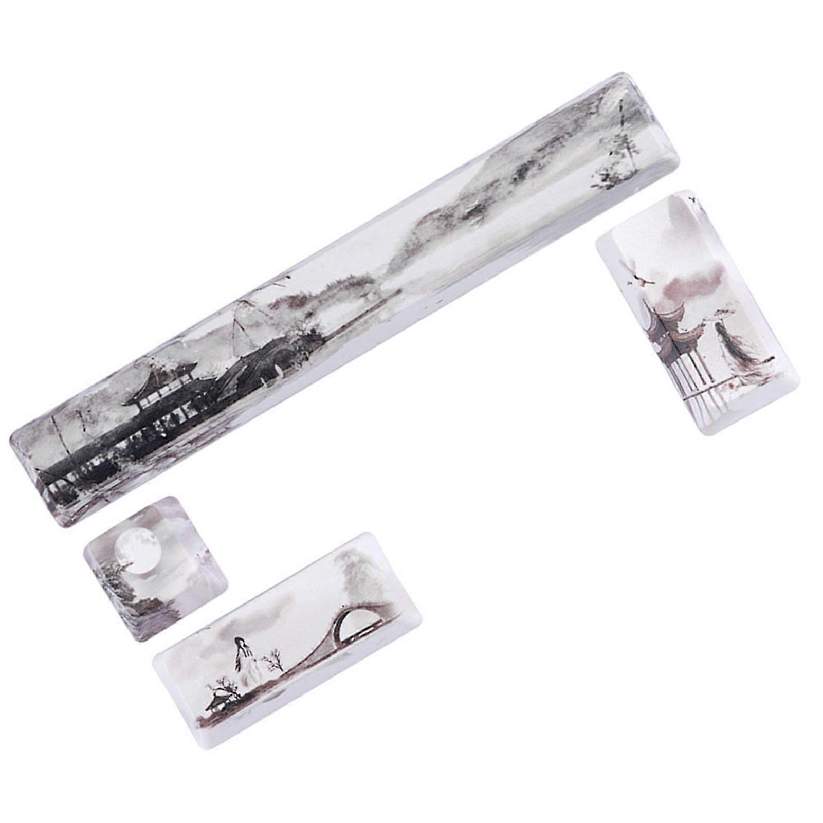 Landscape Pattern DIY Keycaps SpaceEScEnterNumpad Enter Keycap for ...