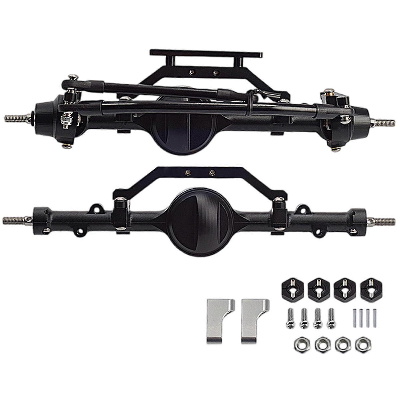Front Rear Complete Axle CNC Machined fit 1/10 RC Crawler RC4WD D90 ...