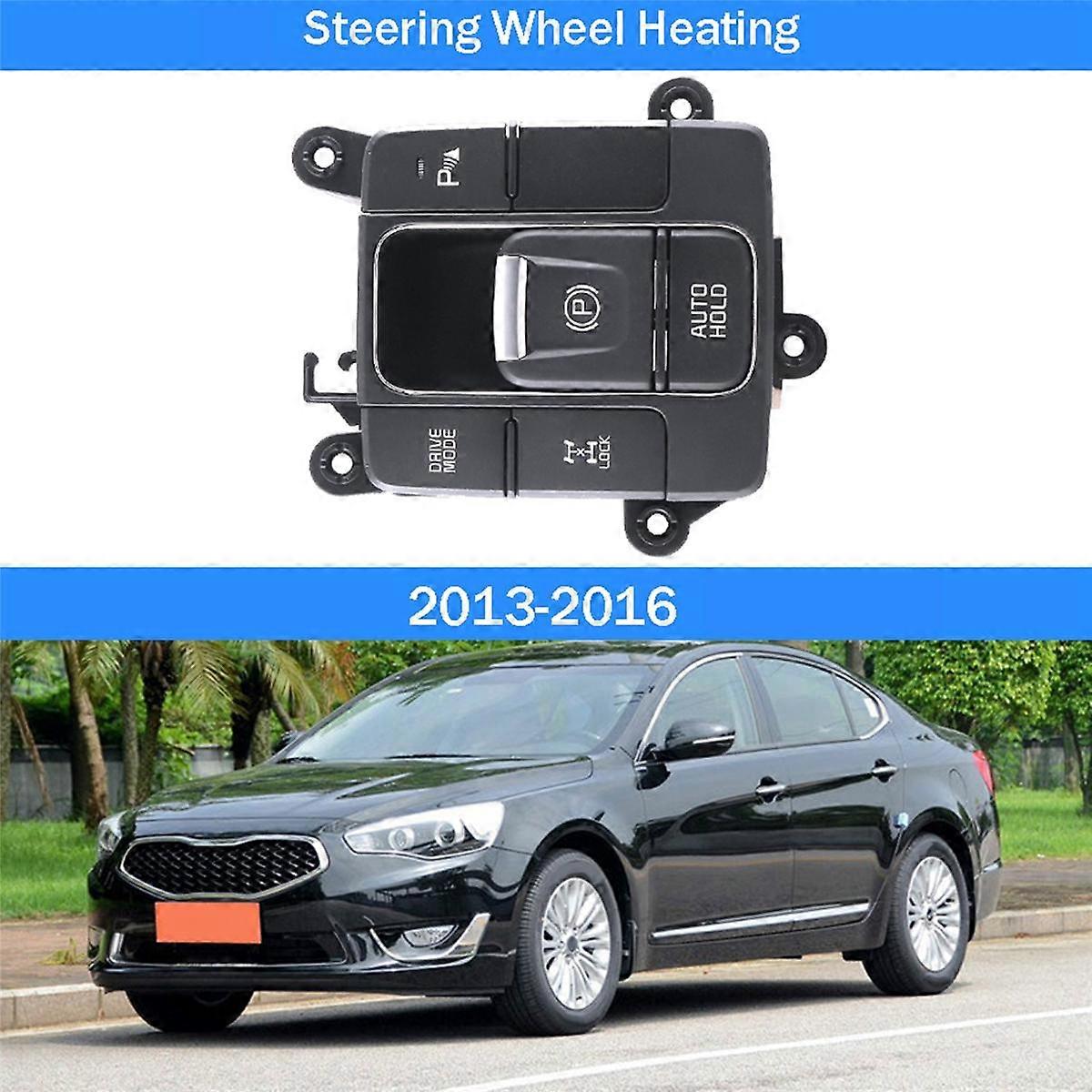 93600C5210 Car Electronic Handbrake Button Steering Wheel Heating ...