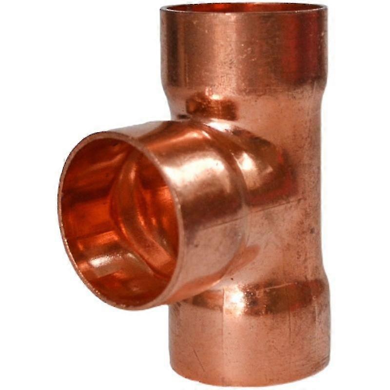 Soldering Copper Fitting - Equal Tee 14 Cm - Conform Gray2 Pcs | Fruugo UK