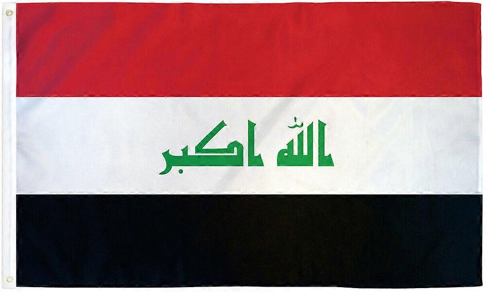 Iraq Flag 3x5ft Flag of Iraq Iraqi Flag 3x5 House Flag (100D FABRIC ...