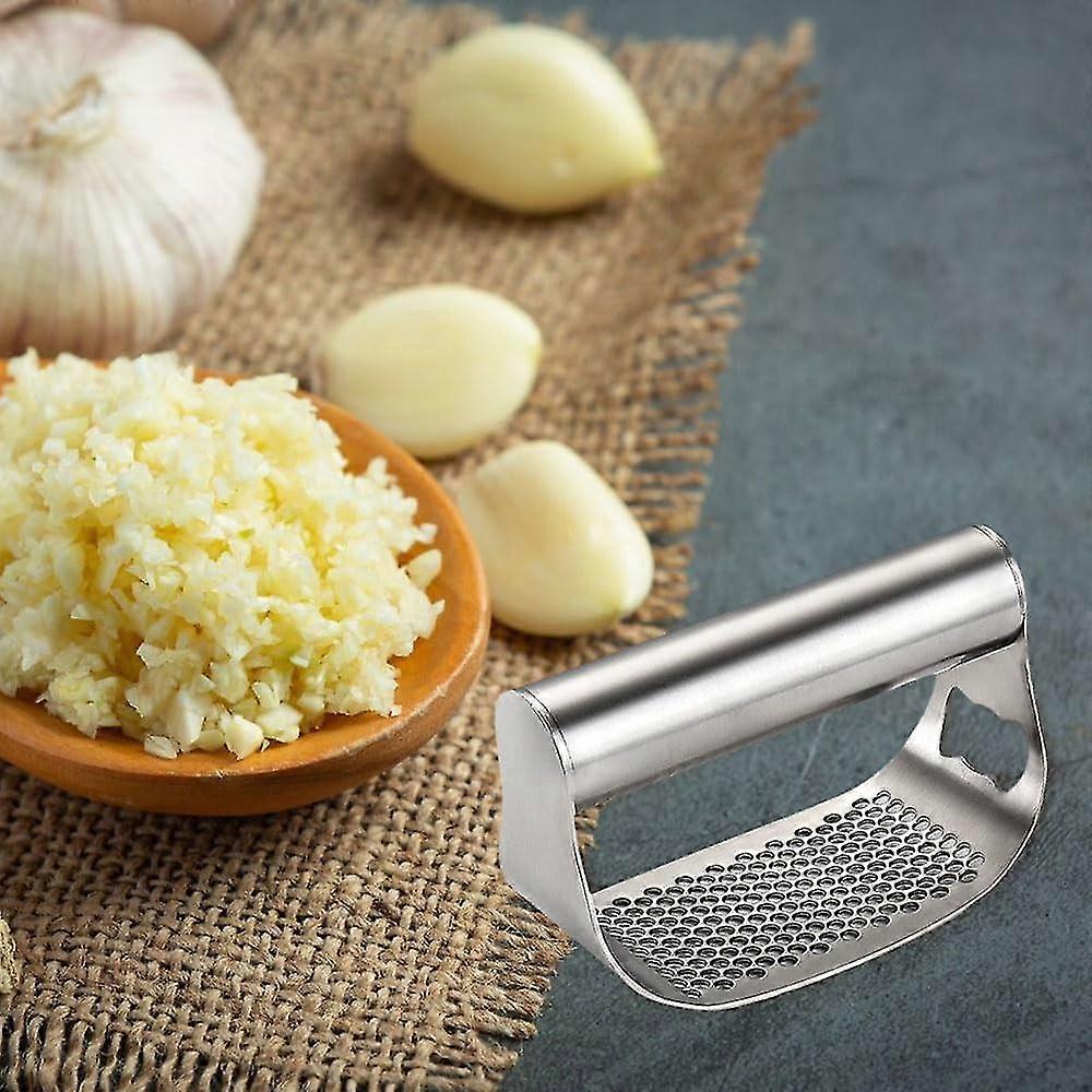 Kitchen Tools Stainless Steel Garlic Presser,garlic Mincer Garlic ...