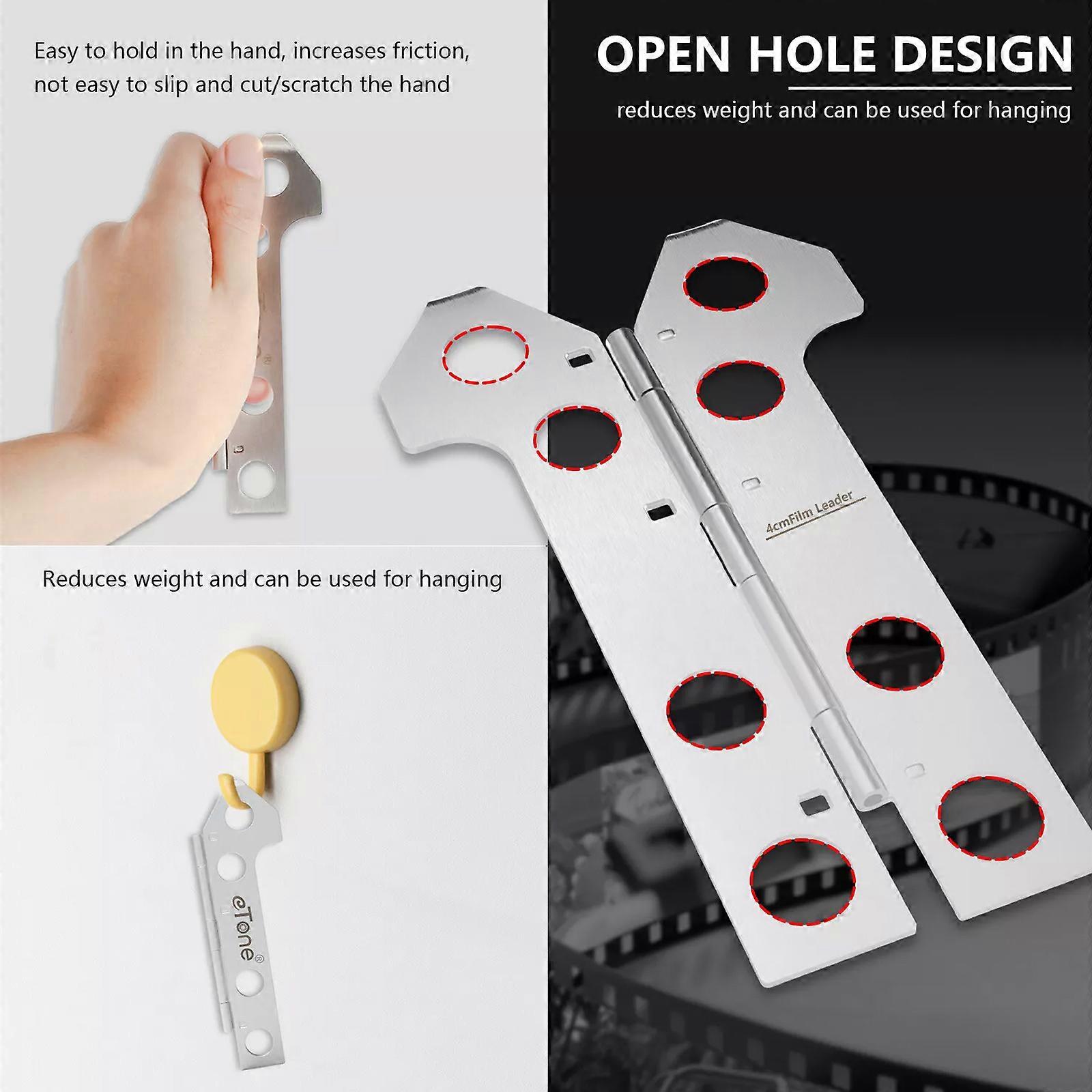 2 in 1 4cm/10cm Film Leader Trimming Cutting Template Tool For Leica ...