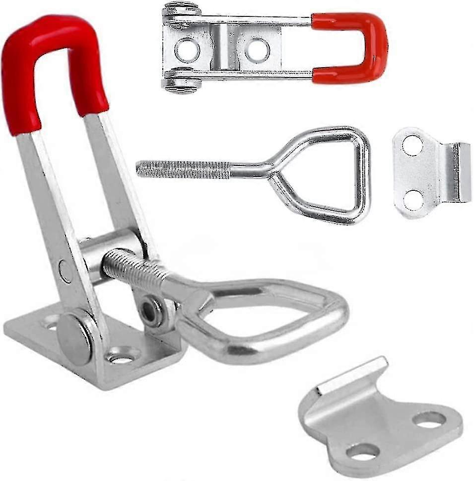 4 Pack Metal Toggle Latch,box Closure Tension Lock Toggle Clamp Latch ...