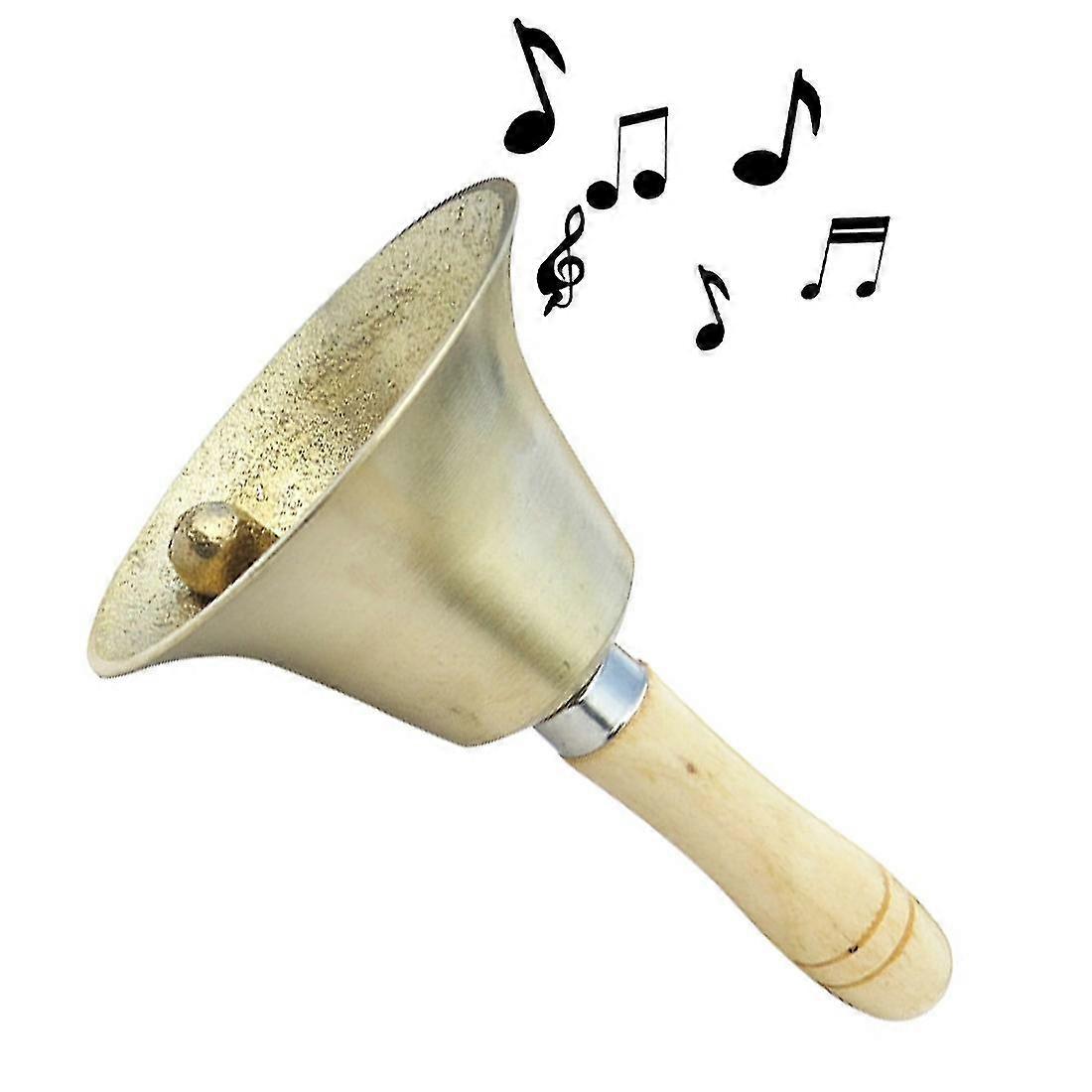 Hand Bell With Clear Loud Sound, School Hand Bell, Hand Held Bell ...