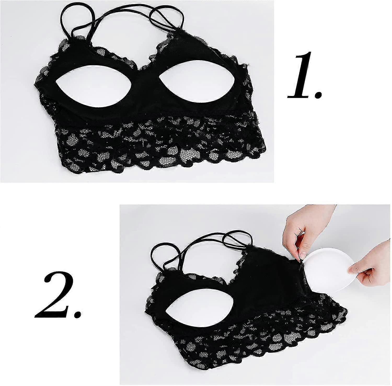 Bra Pads Inserts Breast Enhancers - Bra Pad Insert Sew In Bra Cups For ...