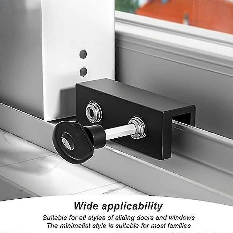 Window Locks,4 Pcs Sliding Adjustable Perfect For Vertical Windows And ...