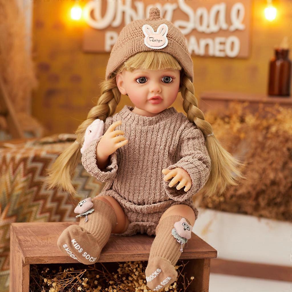 21.65 Inch Reborns Realistic Girl Doll with Moving Arm & Leg Handmade ...