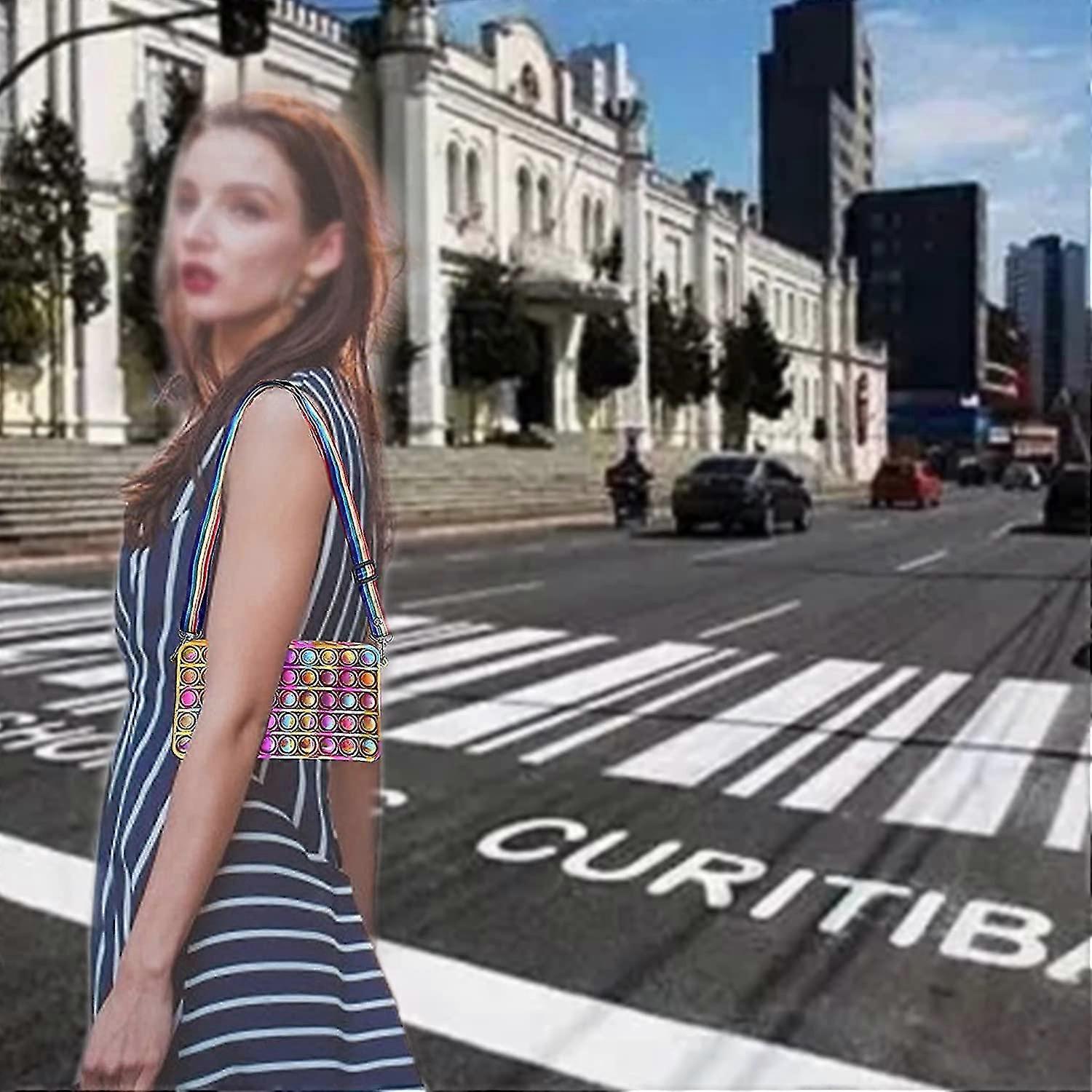 Pop It Purse Fidget Pop It Bag For Girls Women Pop It Bags Pop It ...