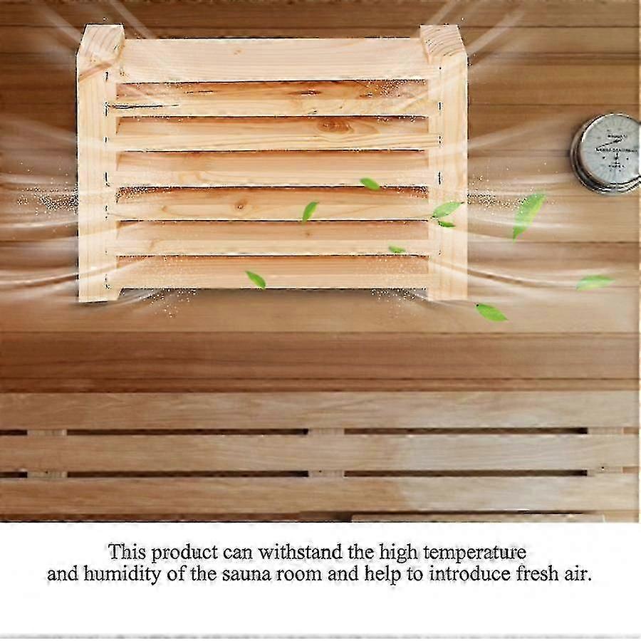 Sauna Ventilation Panel Ventilation Grille Panel Louvers Sauna Room ...
