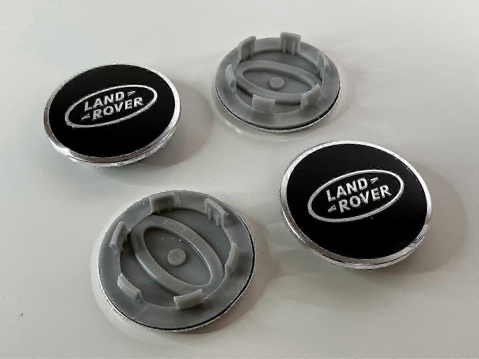 4 X Land Rover Centre Caps Black Range Rover Sport Evoque Velar ...