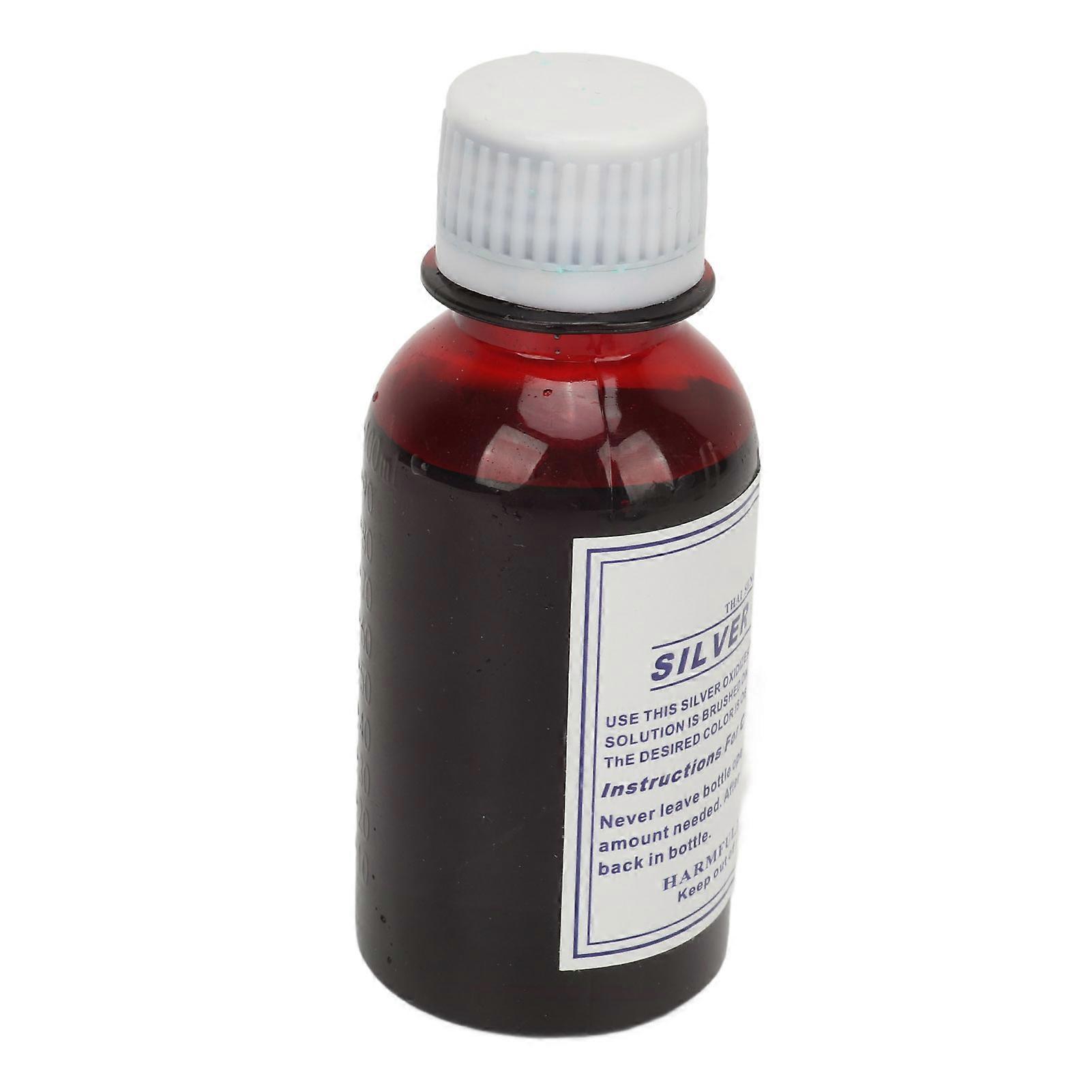 100ml Silver Oxidizer Solution - Vintage Style Retro Jewelry Blackening ...
