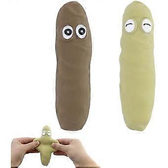 2 Pcs Stretchy Poo Stress Relief Ball Fake Poop Prank Turd For April ...