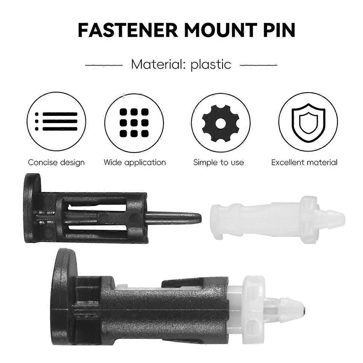 10Pcs Plastic Mounting Clip for Intel 4 Way CPU Coolers 1155 775 CPU ...
