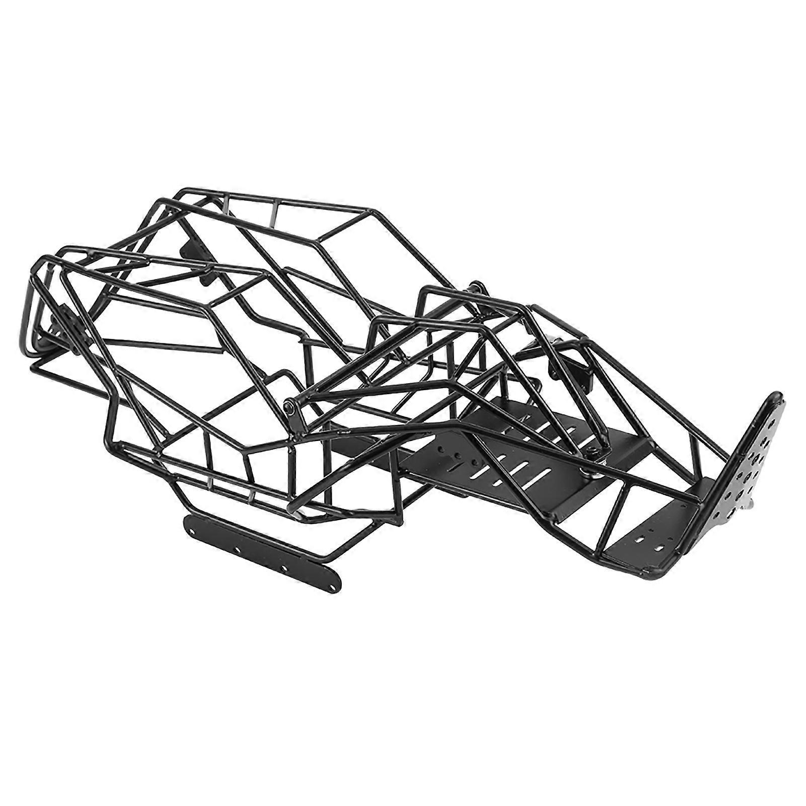 Black Metal Roll Cage Chassis Frame for Axial Wraith 90018 1/10 Scale ...