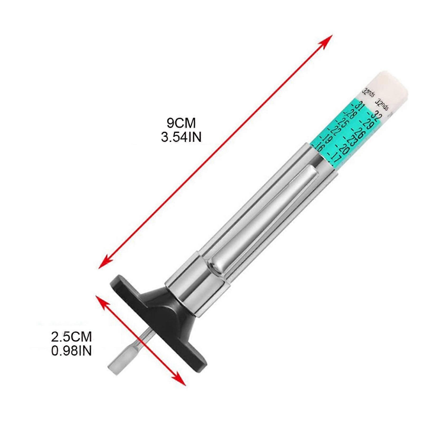 Tyre Tread Depth Gauge Color Coded Car Tread Depth for Smart Color Coded Car Tire Depth Gauge ...