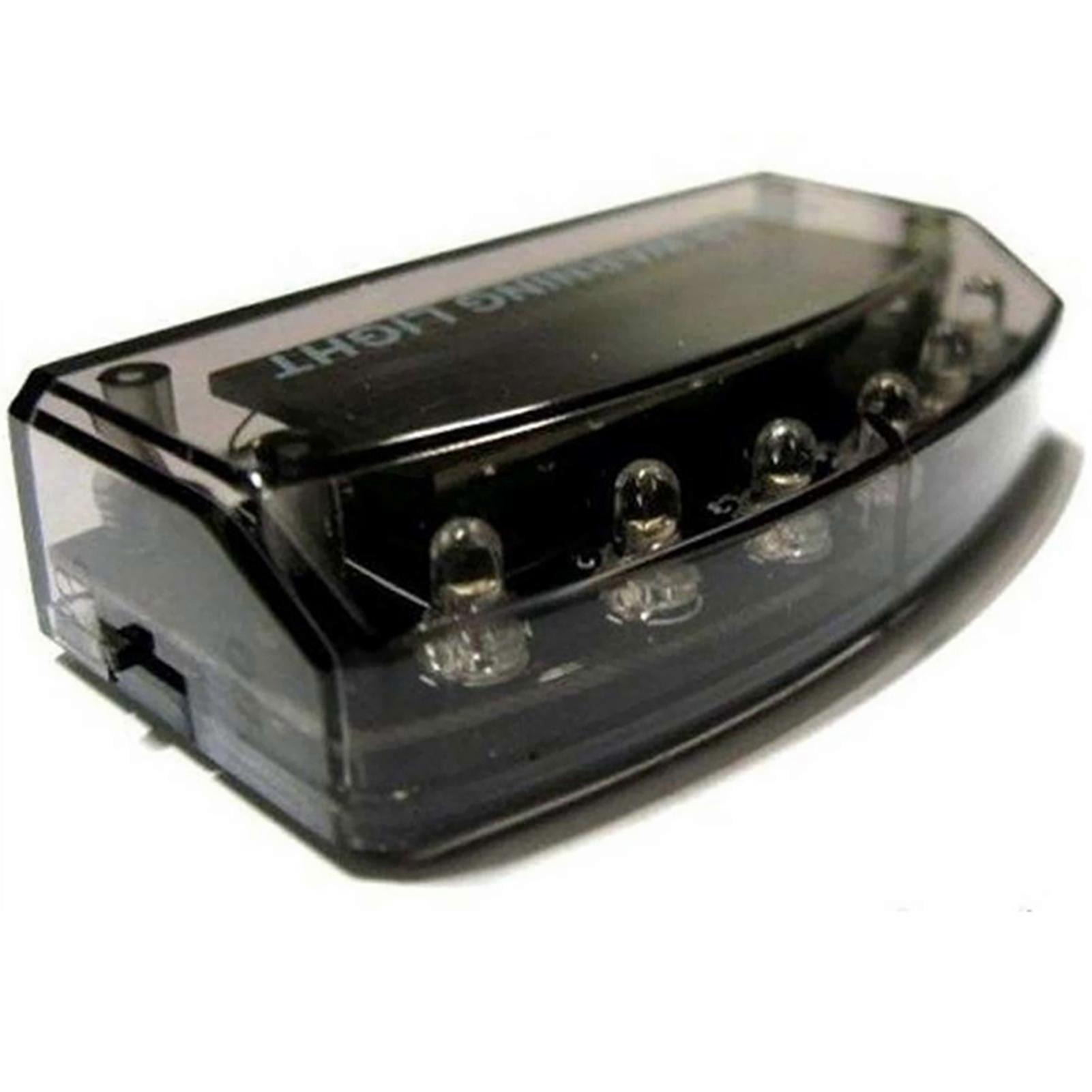 6LED Auto Solar Charger Car Burglar Alarm Lamp Sensor Security Warning ...