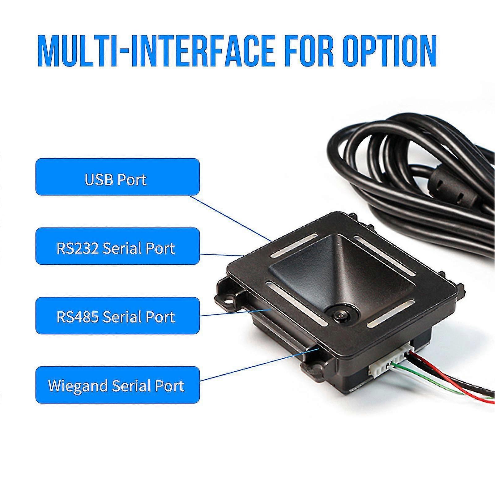 USB Embedded 1D 2D Barcode QR Code Scanner Module for Gate Machine ...