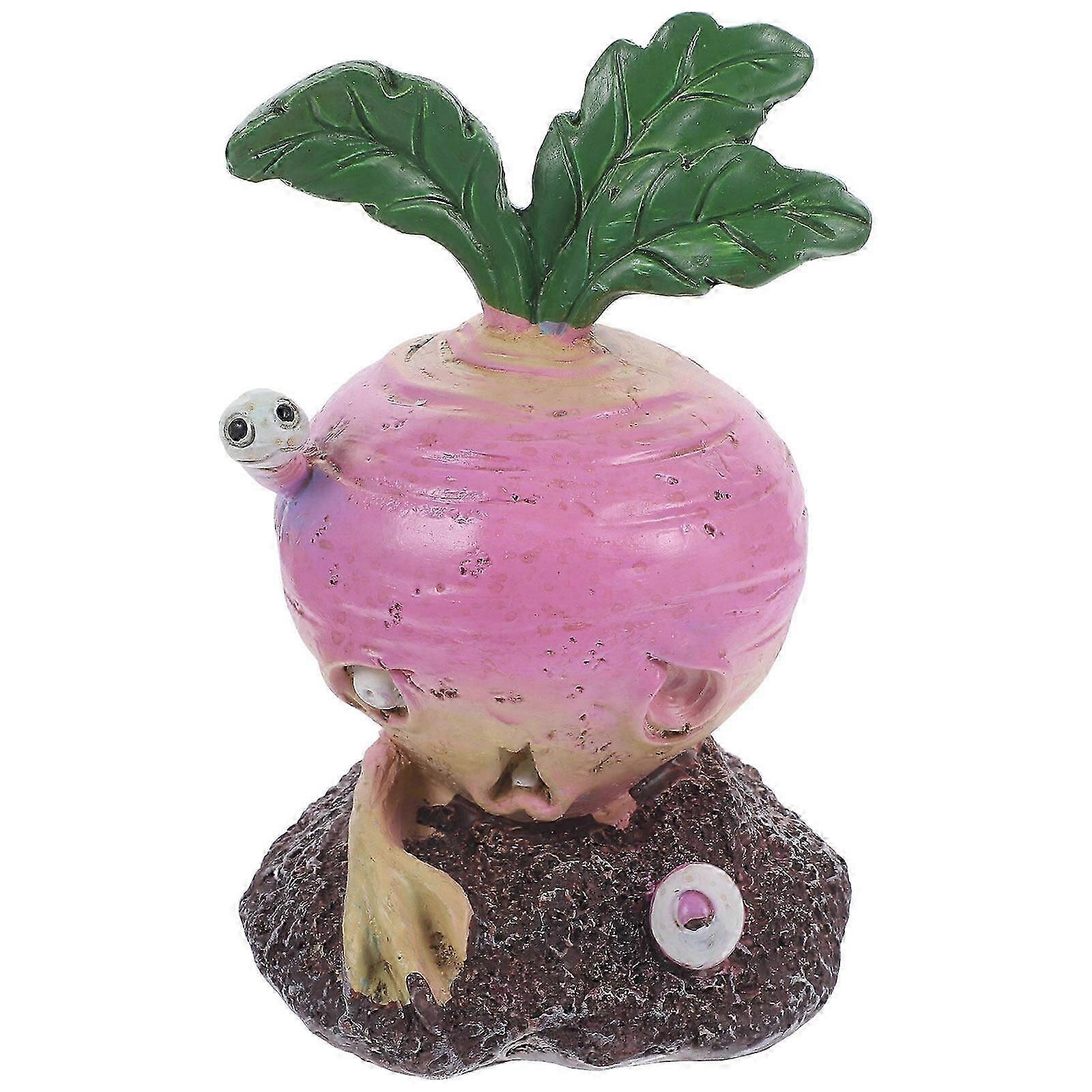 2025 Halloween Garden Decoration Creative Radish Zombie Model Spooky ...