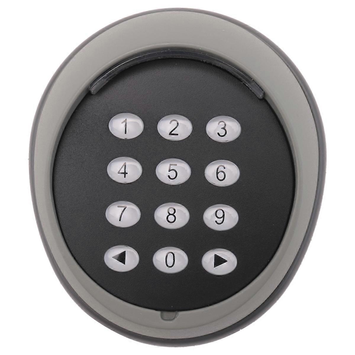 Metal Wireless Keypad Gate Opener Keypad Rolling Code 433Mhz Keypad for ...