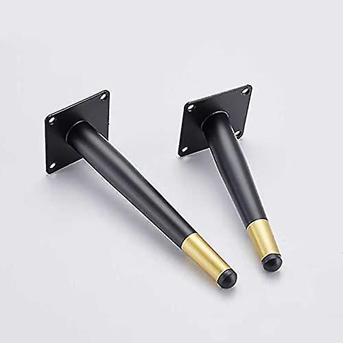 Set Of 4 Metal Slanted Furniture Legs, Table Legs, Cabinet Legs ...