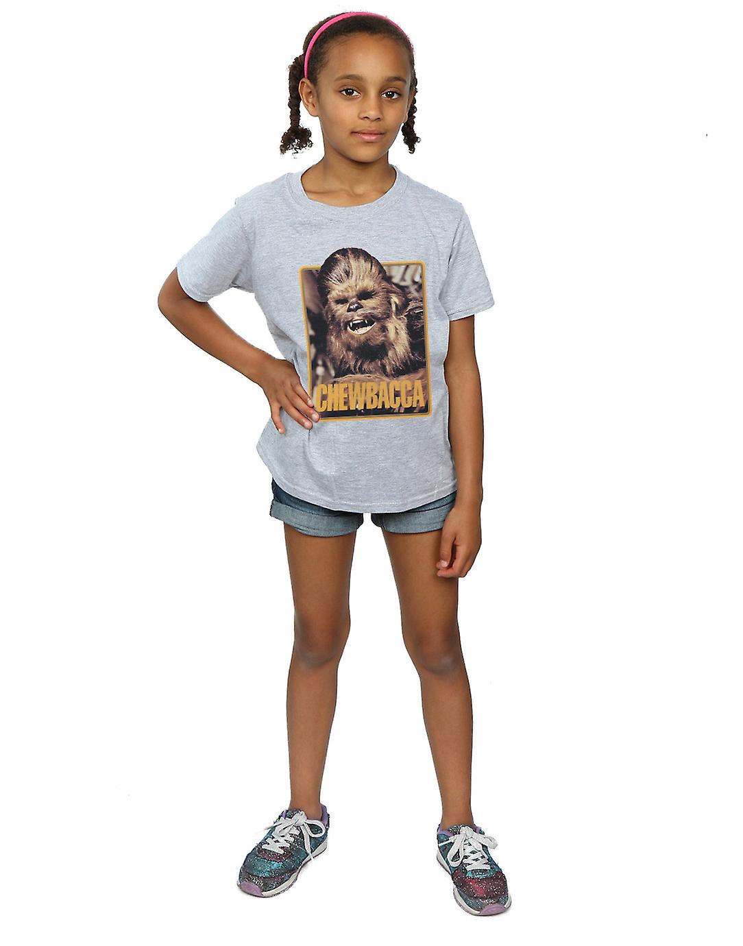 Star Wars Girls Chewbacca Scream T-Shirt | Fruugo US