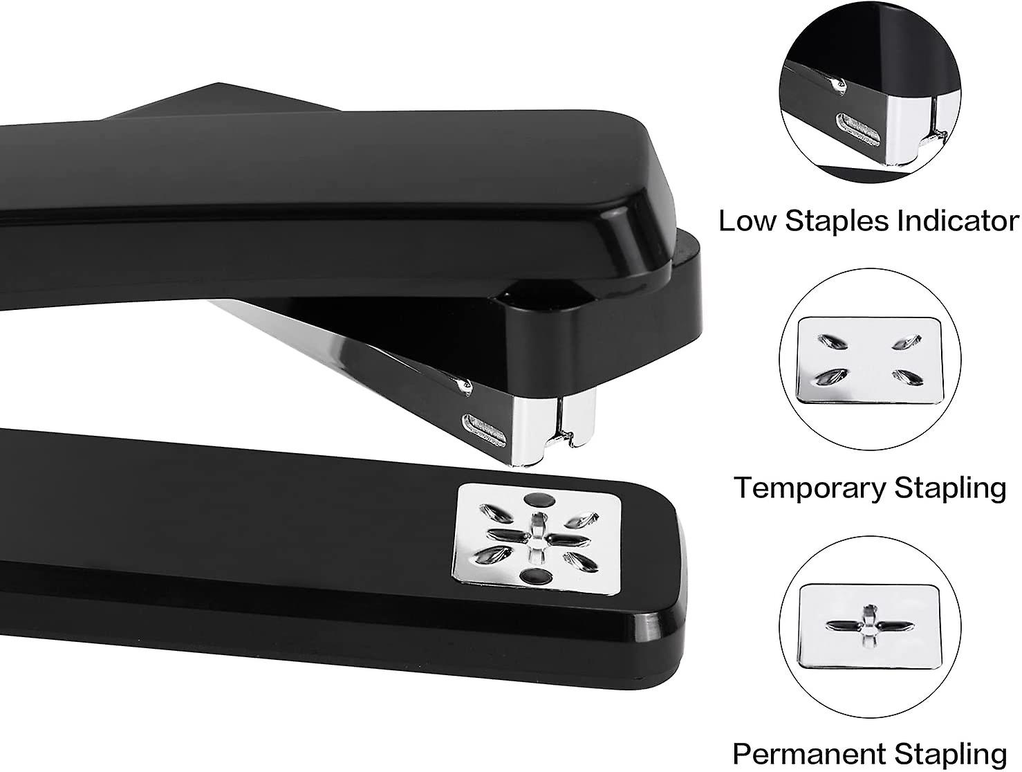 Swing-arm Swivel Stapler, 25 Sheet Capacity, 360 Degree Rotate Desktop ...