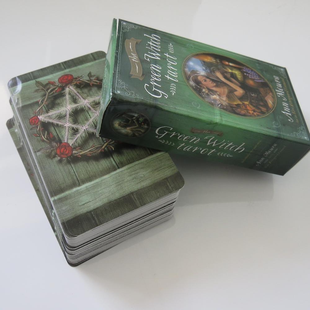New Tarot Deck Oracles Cards Mysterious Divination Green Witch Tarot ...