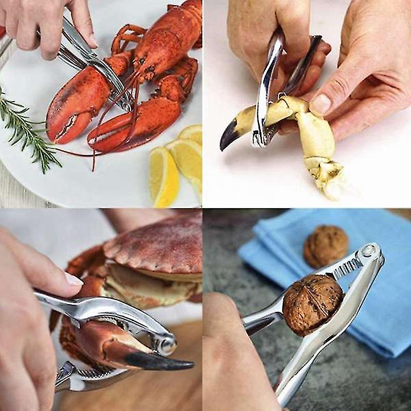 8 Pcs Tools Set,includes 2 Crab Ers,2 Lobster , 2 Crab Leg Forks,1 Crab ...