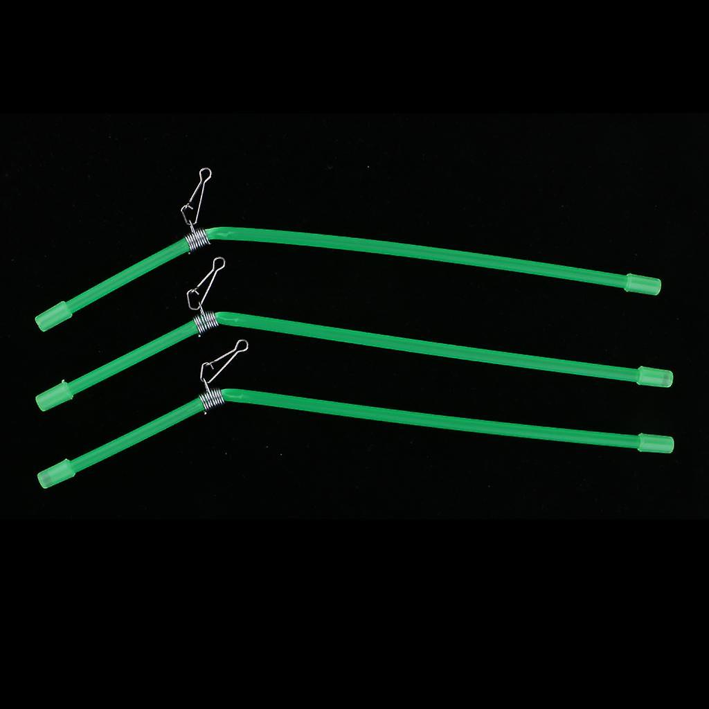 20Pcs Anti Booms with Strong Snap Luminous Fishing Rig Bent Boom 15cm ...