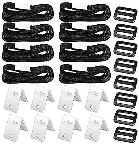 8 Pack Swimming Pool Cover Roller Fixing Straps Kit Swimming Belt ...