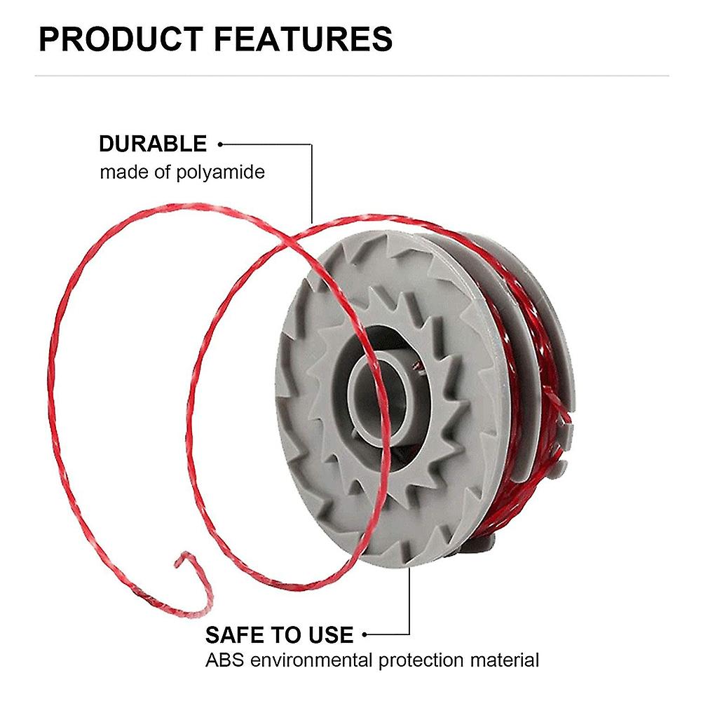 3Pcs Line Spools for Flymo Lawn Mower Replacement Wire Reels, FLY021 ...