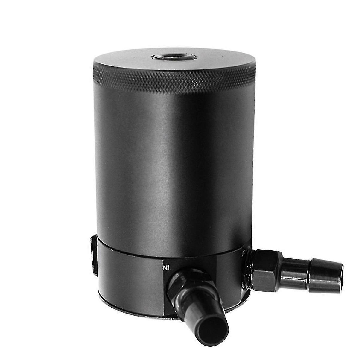 Universal Oil Catch Can Compact Baffled 2-port Aluminum Reservoir Oil ...
