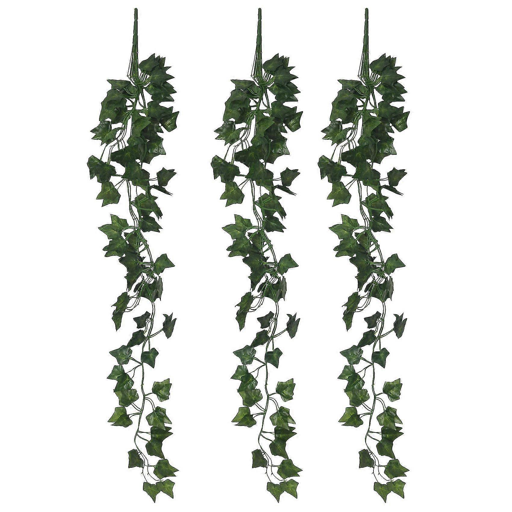 3 Pieces Artificial Hanging Ivy Vine 2.95 Feet Artificial Hanging ...